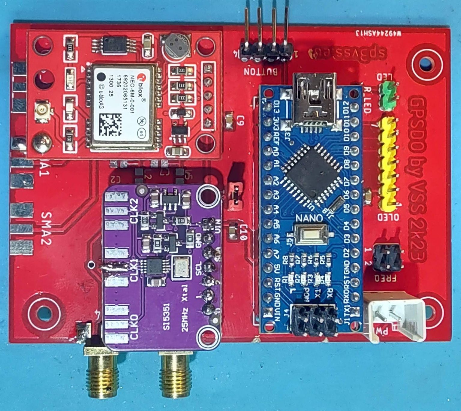 GPSDO – generator synchronizowany GPS – VSS home site